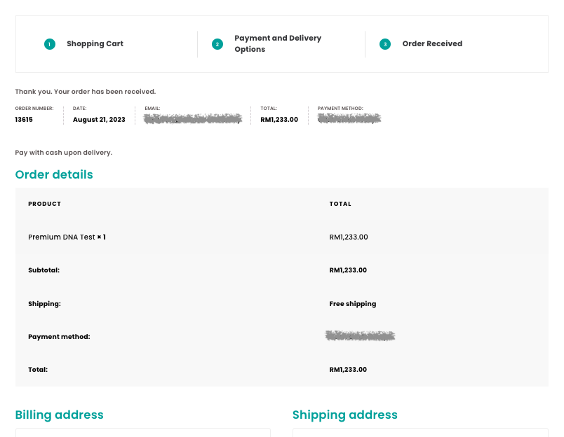 How to order - Unique DNA Test | Genetics Test in Malaysia - SUPERGENIX DNA